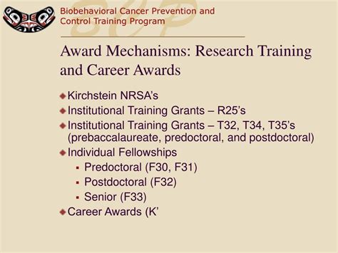 Ppt Types Of Nih Grants Powerpoint Presentation Free Download Id