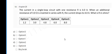 solved chapter28 the current in a single loop circuit with