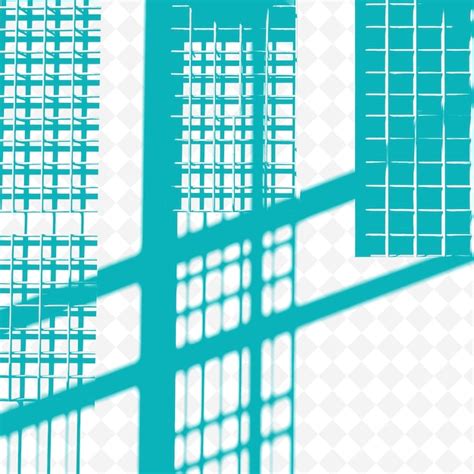 Metal Grill Shadows Creating Precise Rectangular Grids Sharp Un Png Shadow Cast Illustrationsi