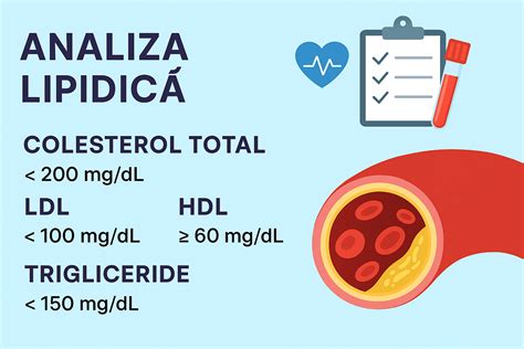 Interpretare Analiză Lipidică Colesterol Ldl Hdl Trigliceride
