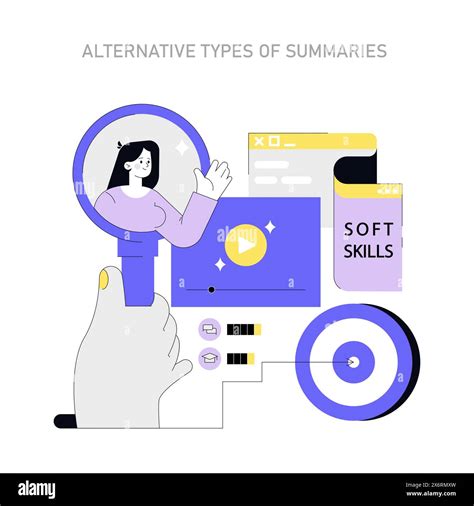 Alternative Summaries Concept Visual Representation Of Diverse Summary Formats Highlighting