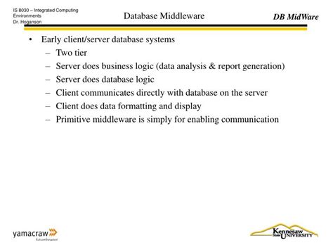 Ppt Database Middleware Powerpoint Presentation Free Download Id