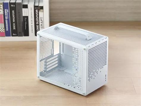 Jonsplus Z20 White Micro Atx Computer Case With Detachable Carrying Handle Mini Size High