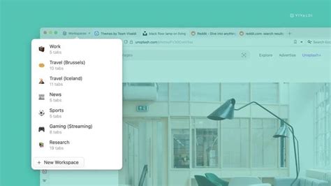 Vivaldi 6 0 Web Browser Introduces Tab Workspaces And Custom Icons Macrumors