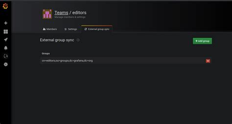 Team Membership Based On Ldap Groups · Issue 11301 · Grafanagrafana