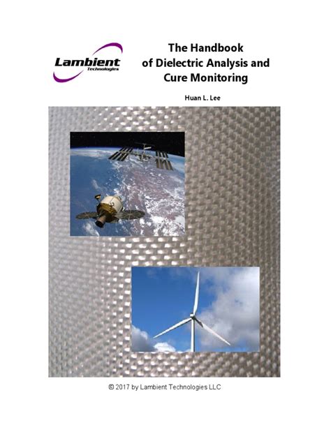 Dielectric Analysis Cure Monitoring Handbook Pdf Electrical Resistivity And Conductivity