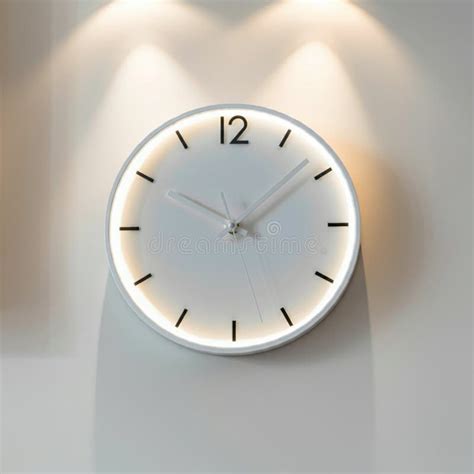 Modern Wall Clock With Minimalist Design Stylish Home Decor And Timekeeping Concept Ai