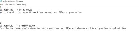 What Is An SRT File And How To Create SRT File For Video Easily