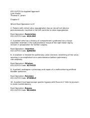 Mastering ICD 10 PCS Root Operations Practical Examples Course Hero