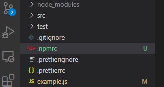 Bug Npmrc Created In Project Root Issue Npm Cli Github