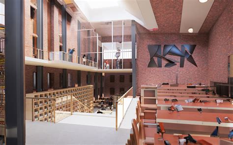 Library 13 Adaptive Reuse Design Project On Behance