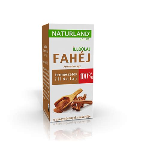 Naturland Fahéj Illóolaj 10 Ml Naturland Webáruház