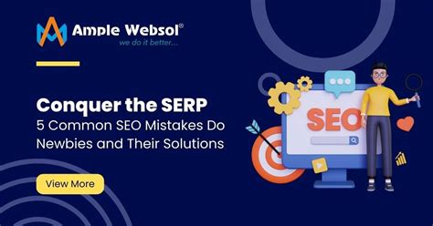 5 Common Seo Mistakes Newbie Make And Solutions Ample Websol