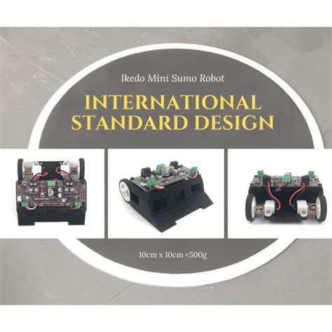 Ikedo Mini Sumo Robot Starter Kit