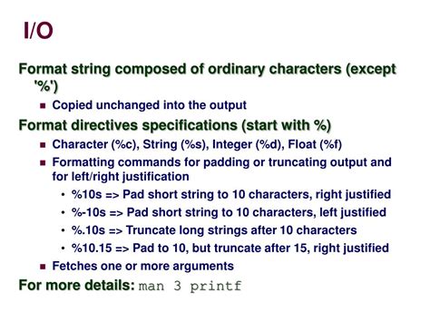 Ppt Cs 201 The Standard C Library Powerpoint Presentation Free
