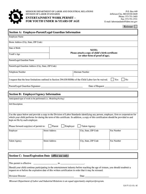 Nc Workers Permit Form 2020 2022 Fill And Sign Printable Template Online Us Legal Forms