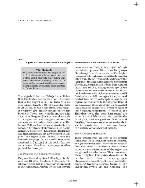 Rbse Book Class 11 Geography India Physical Environment Chapter 2