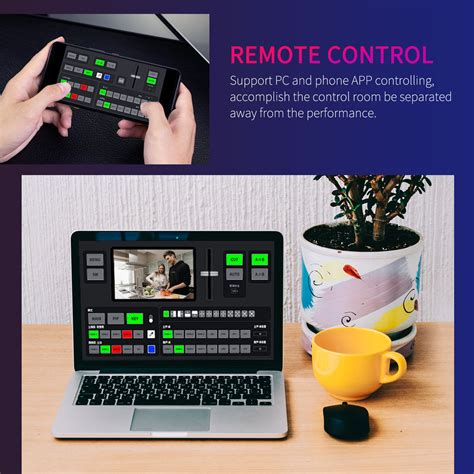 Feelworld L4 Multi Camera Video Mixer Switcher 10 1touch Screen Feelworld Official Store