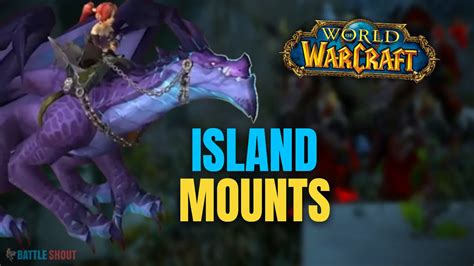 Wow Island Expedition Mount Guide Battle Shout