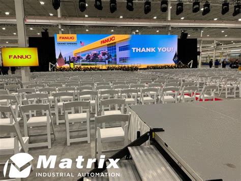 Matrix Design Llc On Linkedin Automation Robotics Fanuc Matrix Engineering Grandopening…