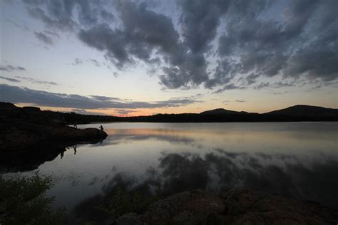 무료 이미지 경치 바다 연안 수평선 산 구름 하늘 해돋이 일몰 아침 호수 새벽 황혼 저녁 반사