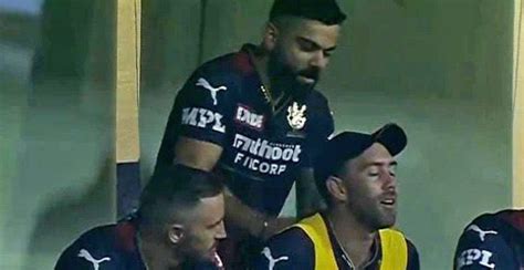 Watch Virat Kohli Gives Shoulder Massage To Glenn Maxwell During Rr Game