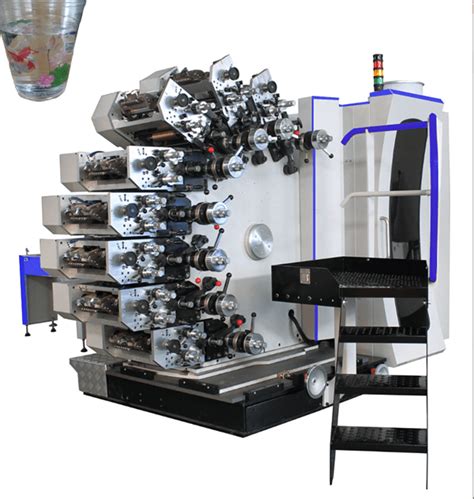 8 Color High Speed Curved Offset Cup Printing Machine ECI Machinery