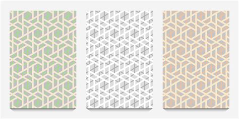 추상 이음새가 없는 선 육각형 기하학적 배경 다각형 패턴 세트 네트워크 개념 패턴에 대한 스톡 벡터 아트 및 기타 이미지