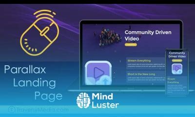 Learn Parallax Landing Page Rellax Js Mind Luster