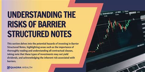 Barrier Structured Notes What They Are And What They Are Not