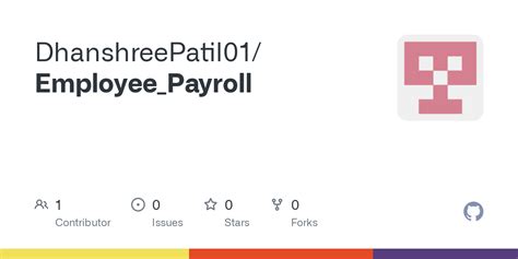 Github Dhanshreepatil01employeepayroll