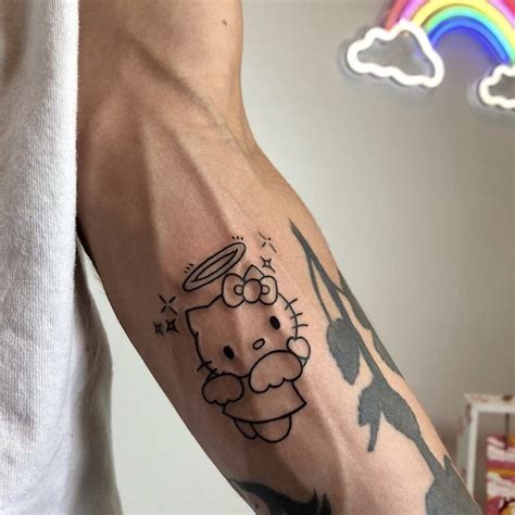Top 18 Hello Kitty Tattoo Designs Amazing Tattoo Ideas