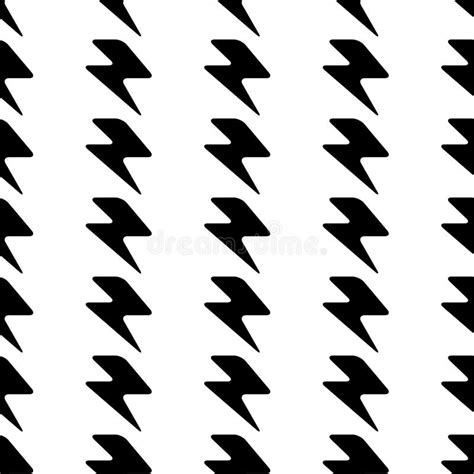 Flash Graphic Element Seamless Background Thunder Modern Cover Pattern
