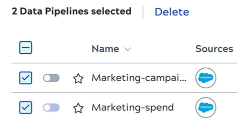 Delete A Data Pipeline