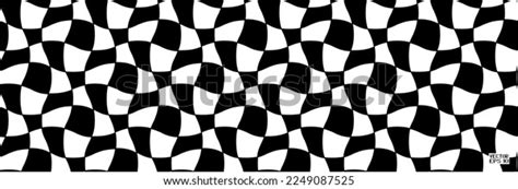 Abstract Black White Seamless Geometric Pattern Stock Vector Royalty Free 2249087525