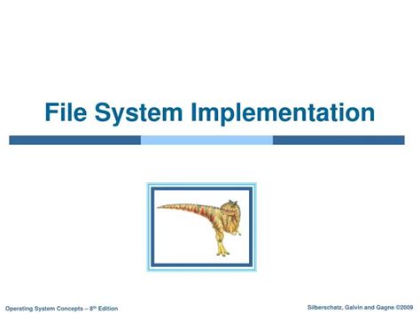 PPT File System Implementation PowerPoint Presentation Free Download ID