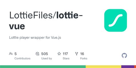Github Lottiefileslottie Vue Lottie Player Wrapper For Vuejs