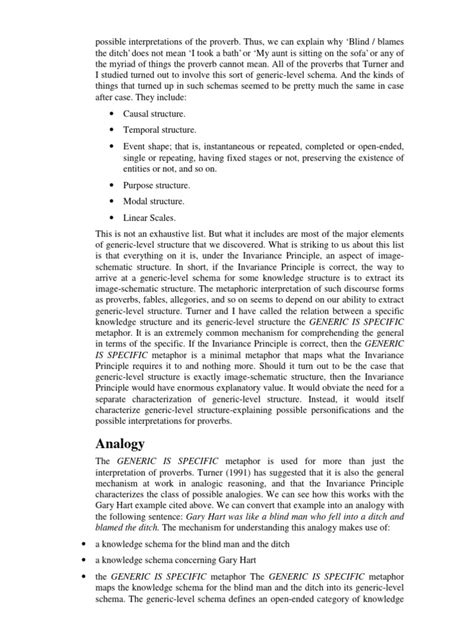 The Contemporary Theory Of Metaphor Lakoff 1992 30 43 Download Free Pdf Philosophy Of