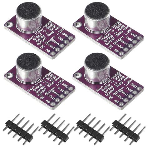 Buy Pcs MAX Electret Microphone Amplifier AGC Microphone Preamplifier Module Auto Gain
