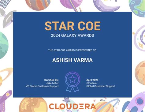 Honored To Receive The Galaxy Award Star Coe For Q4 Fy24 🏆 Im