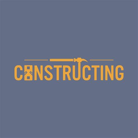 Construction Font Logo Free Vectors And Psds To Download