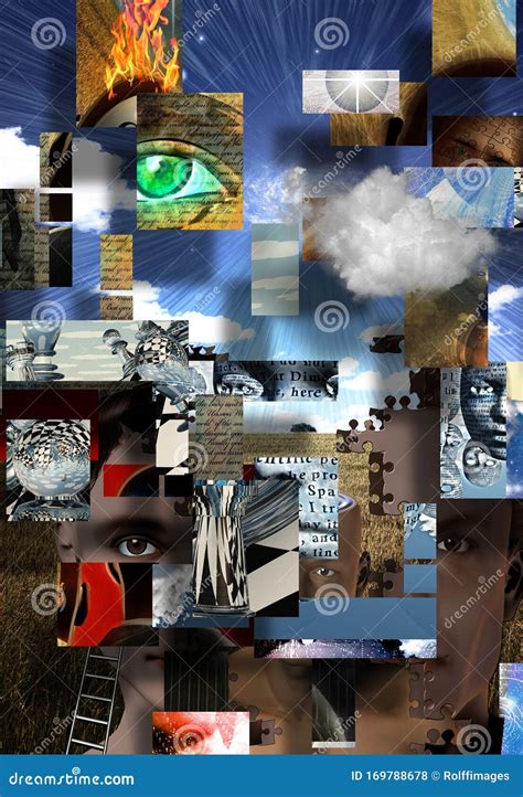 Arte Abstrata Surreal Complexa Ilustração Stock Ilustração De Dimensional Intricado 169788678
