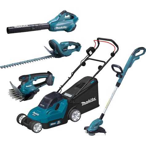 Makita 18v Lxt Cordless Complete Garden Set Power Tool Kits