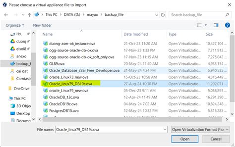Hướng Dẫn Dựng Lab Thực Hành Oracle Database 19c Datalinks Vn