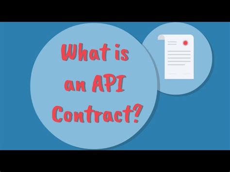 What Is An Api Contract Got Api All About Apis