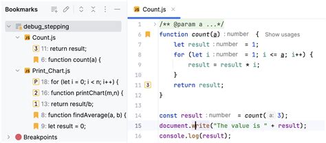 Breakpoints Webstorm Documentation