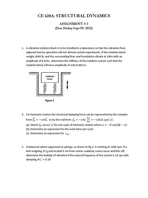Assignment3 Pdf Oscillation Nature