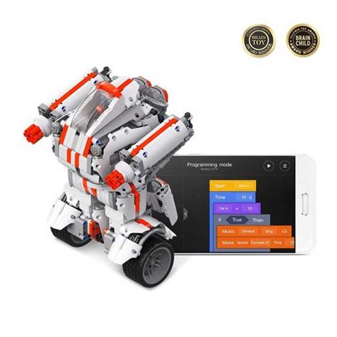 Xiaomi Mitu Mi Robot Builder Stem Toys Remote Control Programmable Toy Building Blocks And