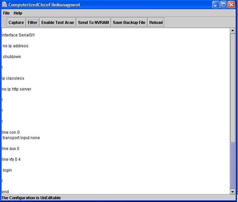 Capturing The Running Configuration Of The Router Download Scientific Diagram