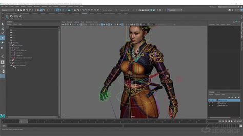 character rigging in maya for game production the gnomon workshop